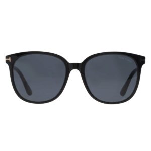 tom ford grey oval unisex sunglasses ft0972-k 01a 56