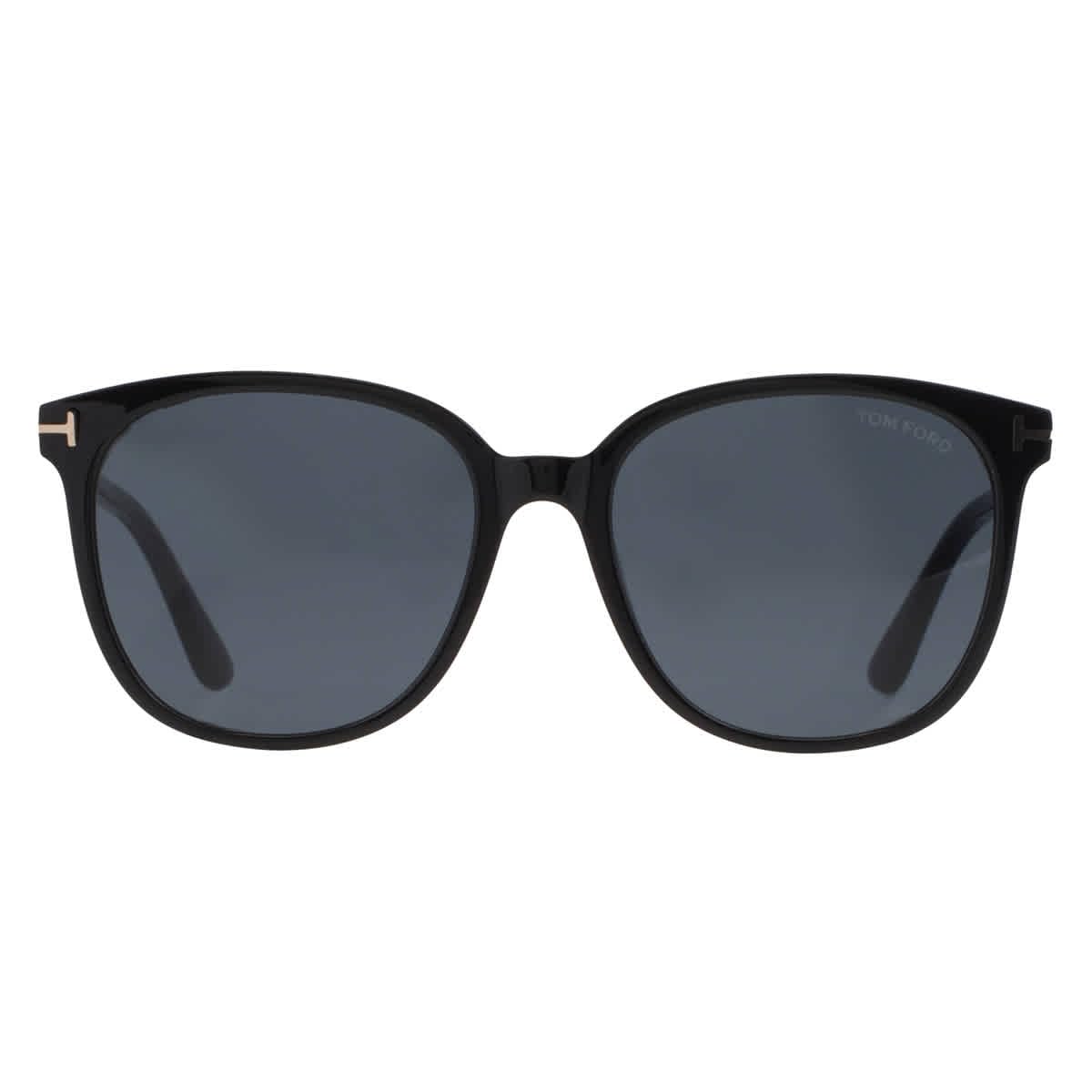 Tom Ford Grey Oval Unisex Sunglasses FT0972-K 01A 56