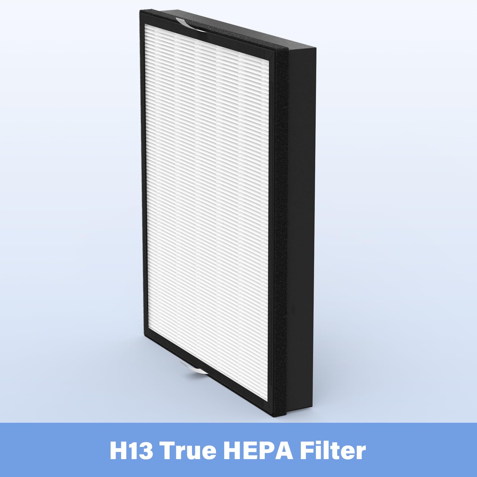 EPI360 True HEPA Replacement Filter Set Compatible with MOOKA EPI360 Purifier, Including 2 True HEPA Filter and 6 Pre-Filter