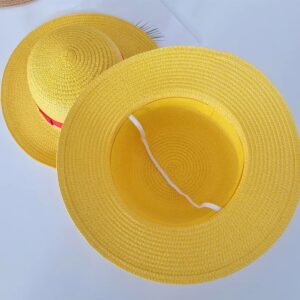 ONEPIECE 2 Cosplay Straw Hat + Hat Pin, Looks just like the anime version, The colors are bright and the material is sturdy