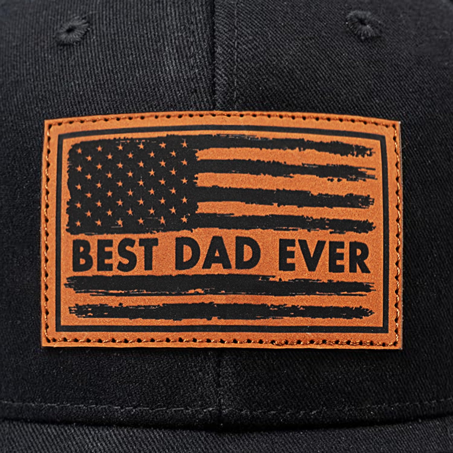 Best Dad Ever Hat - Dad Hat Fathers Day Birthday Gifts for Dad Papa from Daughter Son Black Trucker Hat