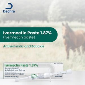 Dechra Ivermectin Paste 1.87% | Horse Dewormer Paste