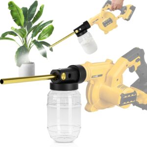 dinftin garden dust applicator – diatomaceous earth powder duster sprayer for plants and gardens, perfectly for dewalt 20v max blower dce100b（machine not included）