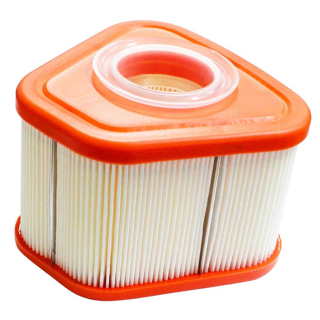 Annolai 595853 597265 Air Filter for BS 595853 597265 115P02 115P05 123P02 123P07 123P0B 123P32 125P02 125902 w Spark Plug, Pack of 2