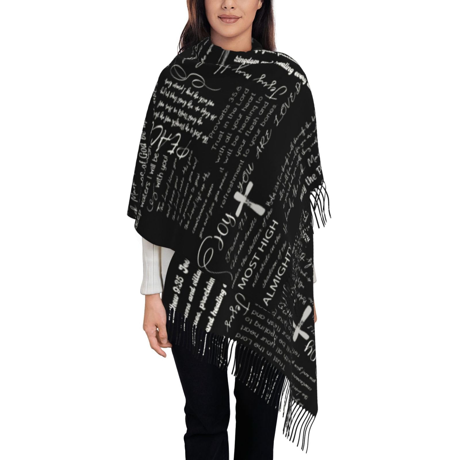 YQIUSM Prayer Shawl Christian Wrap Scarf Prayer Shawls For Women