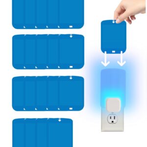 20 Pcs Refill Cartridges for Raid Essentials and for Stem Flying Insect Light Trap, Replacement Glue Card Compatible with Wondercide Indoor Plug-in Blue Light Trap for Fly Bug Mosquito Gnat