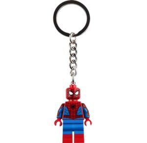 lego spider-man key chain (854290), small, red