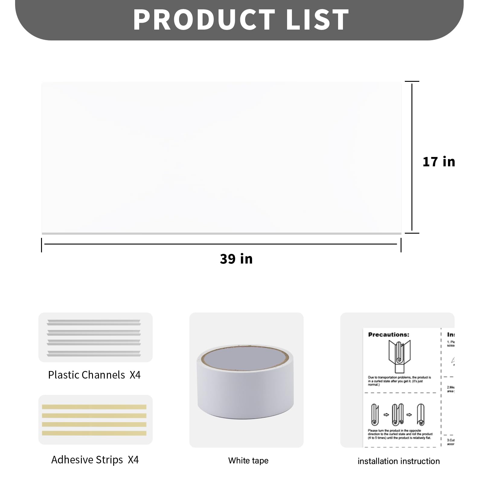 Window Air Conditioner, Side Insulated Foam Panel KT002WHITE, Summer/Winter Heat and Draft Insulation, One Piece Full Surround Insulation Panels Window Seal with 4 edging strips (WHITE)