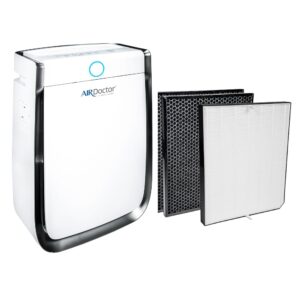 airdoctor ad3500 air purifier with extra 1 yr. combo pack filters bundle