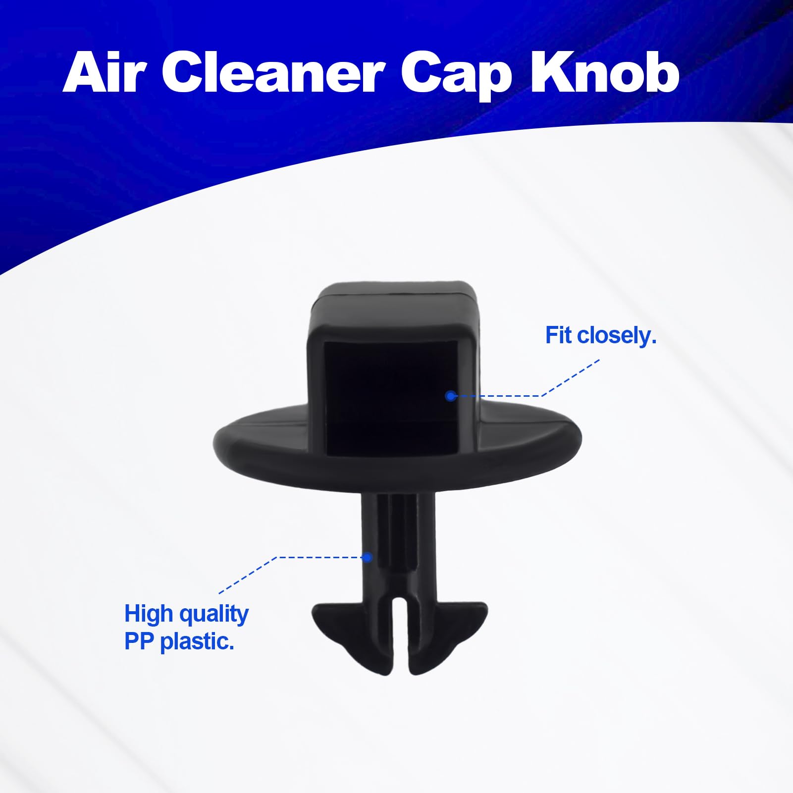 4 PCS Air Cleaner Cap Knob Compatible with Lawn Tractor 123P02, 123P32, 115P02 and Models 115P02-0008-H5, 115P02-0011-H5, 123P02-0002-H5, Replacement Knob Part Number 597244