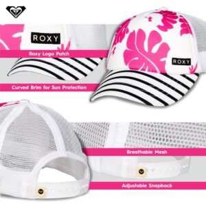 Roxy Girls' Honey Coconut Trucker Hat, Shocking Pink Og Mini 241, One Size