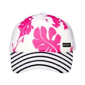 Roxy Girls' Honey Coconut Trucker Hat, Shocking Pink Og Mini 241, One Size