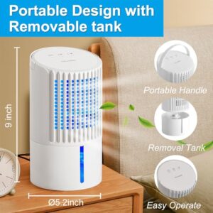 Dehumidifier,Lonxfy 36 oz Dehumidifier for Bedroom Small Dehumidifier for Bathroom RV Closet Portable Quiet Home Dehumidifiers