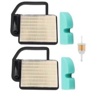 annolai ltx 1040 ltx 1045 air filter for kohler 20 083 02 20-083-02-s 20 083 06-s sv470 sv480 sv530 sv540 sv590 sv600 sv610 cub cadet lt1042 lt1045 ltx1040 ltx1042 ltx1045 rzt42 lawn mower, pack of 2