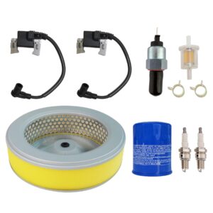 kvjicdo gx690 gx630r air filter tune up kit fit for hnoda gx630 gx660 engine generator lawn mower oil filter fuel filter kit parts new rep 17210-z6l-010