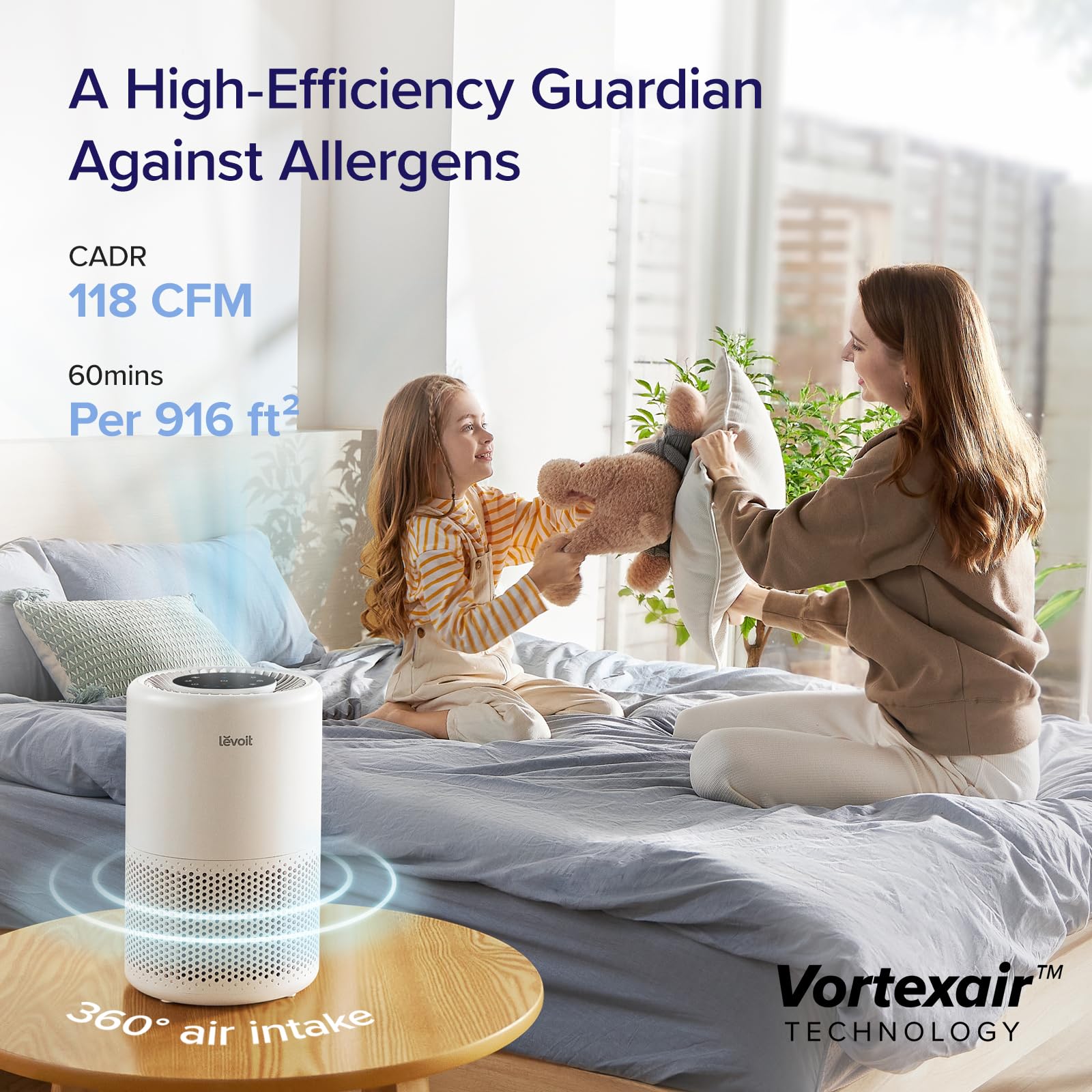 LEVOIT Air Purifier for Home Bedroom & Humidifiers for Bedroom