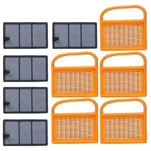 sollon ts420 ts410 air filter + pre cleaner set for stihl ts420 ts410 ts 420 ts 410 ts410z ts420z ts480 ts500i concrete cut off saw replace 4238 141 0300 5 pack