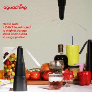 AguaChimp-Fly Fans for Tables, Chemical Free Fly Repellent, Fly Spinner, Fly Deterrent Indoor Outdoor, Bug Repellent for Camping, Picnic, Party, Restaurant and Kitchen, Batteries Powered 4PAK