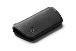 bellroy key cover – third edition (leather key holder, holds 2 – 4 keys) - black