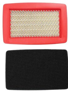 niehyicy 512652001 air filter with pre filter 512654101 replace husqvarna 544271501 544271601 red max t401282310 t401282311 fits eb7000 eb8000 ebz8500 170bf 170bt 180bf 180bt 370bfs 380bts