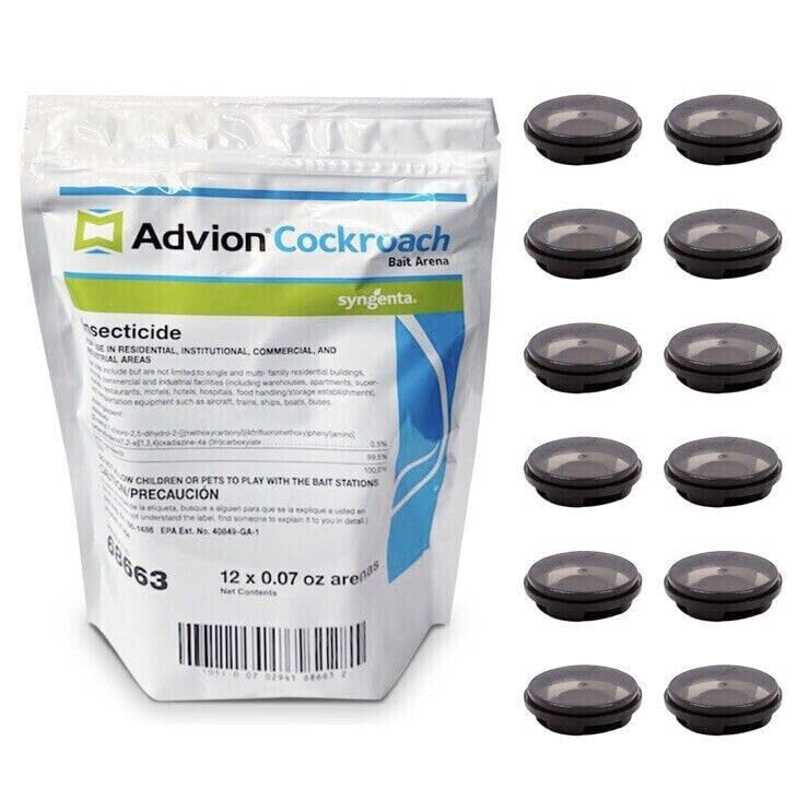 Syngenta Advion - Advion Cockroach Bait Station, 12 Count