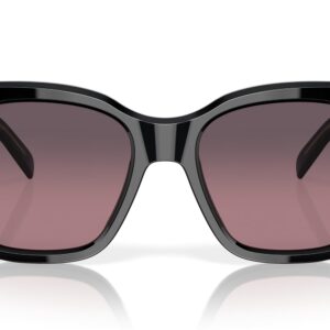 Costa Woman Sunglasses Black Frame, Rose Gradient Lenses, 54MM