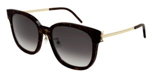 saint laurent sl m48s c/k sunglasses + bundle with eshades luxury eyewear kit