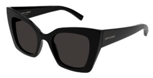 saint laurent sl 552 cat-eye shape sunglasses + bundle with eshades luxury eyewear kit