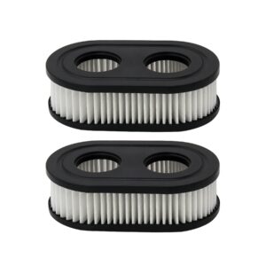 Brlyeeanze 593260 798452 334404 798339 595191 Lawn Mower Air Filter Fits for 4247 5432 5432K 09P702 09P00 550E 500EX 625 575EX 625EX 675EXI 725EXI 09P702 Series Engines (2Pcs)