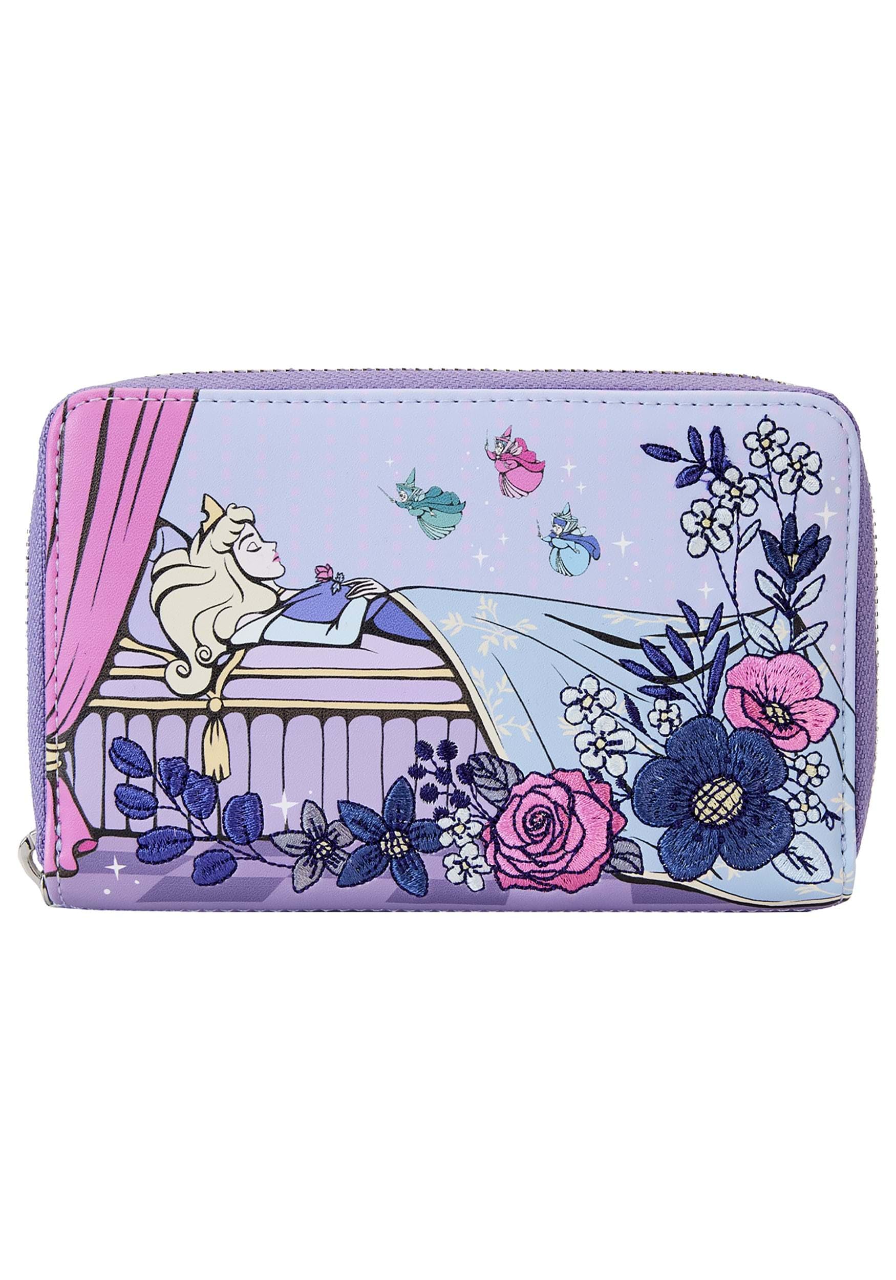 Loungefly Disney Sleeping Beauty 65th Anniversary Floral Wallet