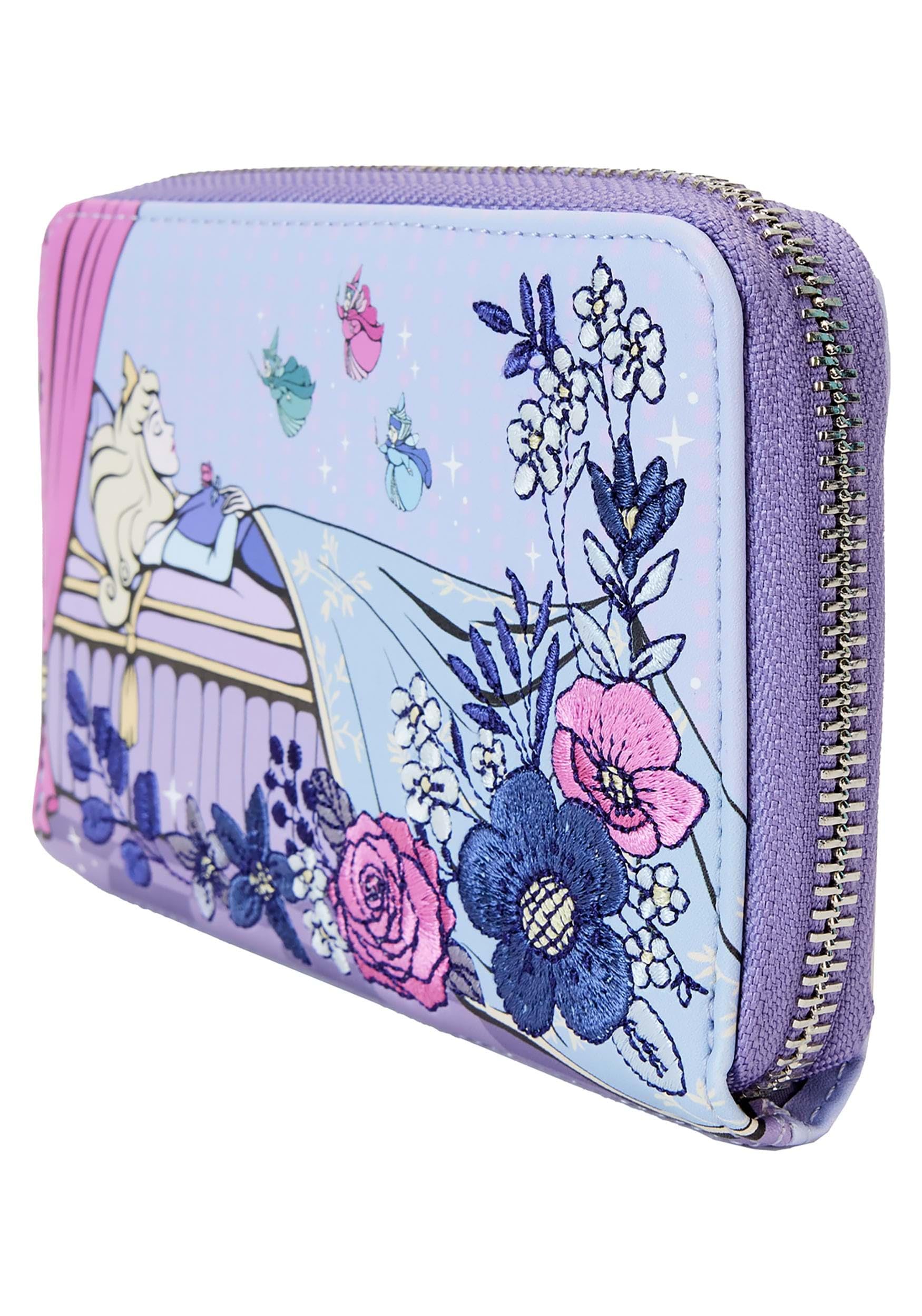 Loungefly Disney Sleeping Beauty 65th Anniversary Floral Wallet