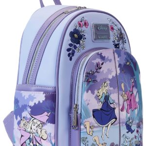 Loungefly Disney Sleeping Beauty 65th Anniversary Scene Mini Backpack Disney Standard