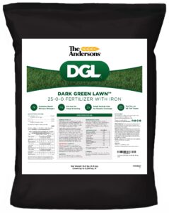 the andersons professional dgl dark green lawn™ 25-0-0 fertilizer with iron - covers 5,000 sqft. (18lb. bag)