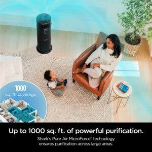 Shark 3-in-1 Max Air Purifier, Heater & Fan with NanoSeal HEPA, Cleansense IQ, Odor Lock, for 1000 Sq. Ft, Charcoal Grey