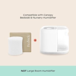 Canopy Original Bedside Humidifier Filters, Pack of 1 Filter Wick, Replacement Filters - Compatible with Canopy Bedside Humidifiers, Made with Wood Pulp, Paper Filter, Replace Every Six Weeks