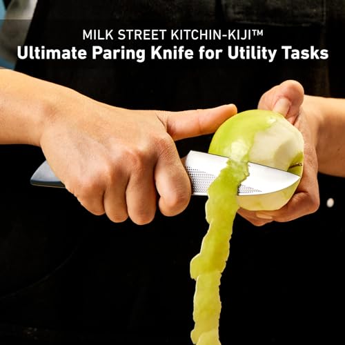 Milk Street Kitchin-kiji Knife, 3.5 Inch Blade, 1.4116 German Steel, Ergonomic Handle Paring Knives for Home Chefs, Ultimate Paring Knife for Utility Tasks