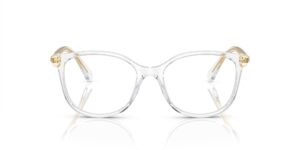 swarovski sk2002 prescription eyewear frames, transparent/demo lens, 51 mm