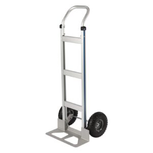 yunlaigotop hand truck dolly heavy duty dolly cart with wheels industrial strength 440 lbs weight capacity, aluminum moving dolly cart for offices, campsites, event venues, catering