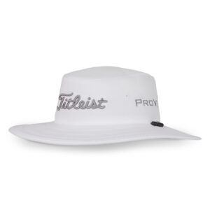 titleist 2024 tour aussie golf hat white/grey one size fits most