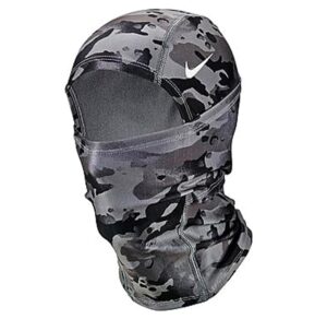 nike pro therma-fit hyperwarm hood, balaclava (grey camo) - unisex