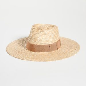 Brixton Women's Joanna Straw Hat, Honey/Lion, Tan, M