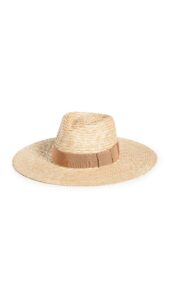 brixton women's joanna straw hat, honey/lion, tan, m