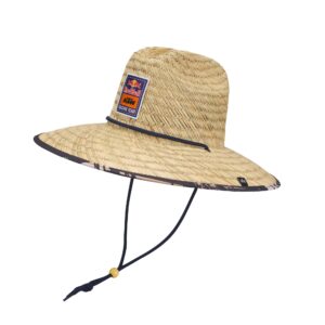 ktm red bull drift straw hat beige