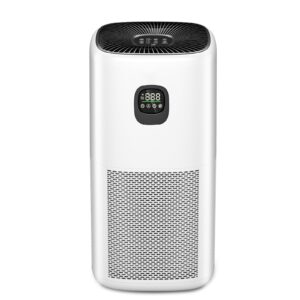 air purifiers for large room, quiet air purifier for home bedroom up to 1596 sq ft, auto mode, remote control