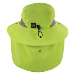 Ergodyne Ranger Hat-Neck Shade, Lime, L/XL