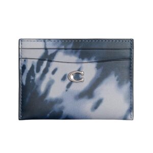 coach essential card case, midnight navy