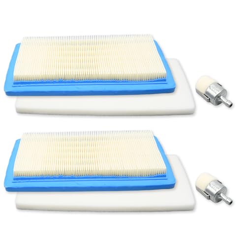 Anxingo 2 Pcs A226002070 Air Filter A226002250 Pre-Filter Replacement For Echo PB8010 PB-8010T PB-8010H PB9010 PB-9010H PB-9010T Blowers With 13120507320 Fuel Filter