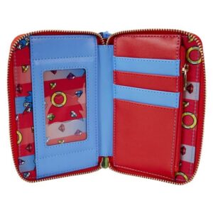 Loungefly Sonic The Hedgehog Classic Plush Zip Around Wallet