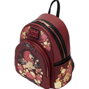 Loungefly Harry Potter Gryffindor House Floral Tattoo Mini Backpack