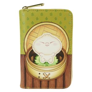 loungefly pixar shorts bao steamer basket zip around wallet